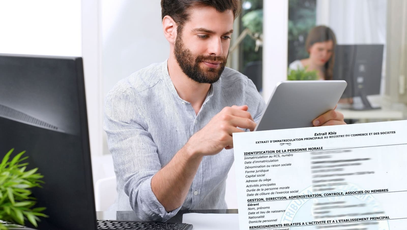 Extrait KBIS et numéro de SIRET / SIREN